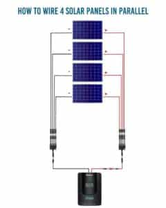 How To Wire Solar Panels In Parallel with Diagrams & Install Guide
