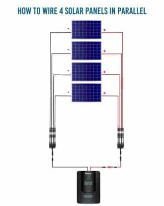 How To Wire Solar Panels In Parallel with Diagrams & Install Guide